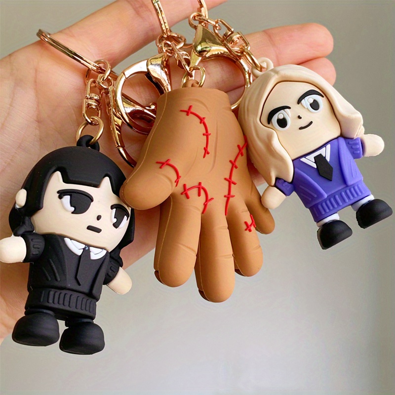 Gothic Cartoon Keychain Unique Halloween Gift Anime Bag - Temu