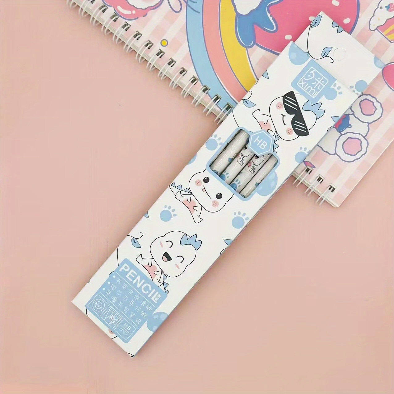 Hb Cartoon Pencils Student Stationery Office Supplies - Temu Australia