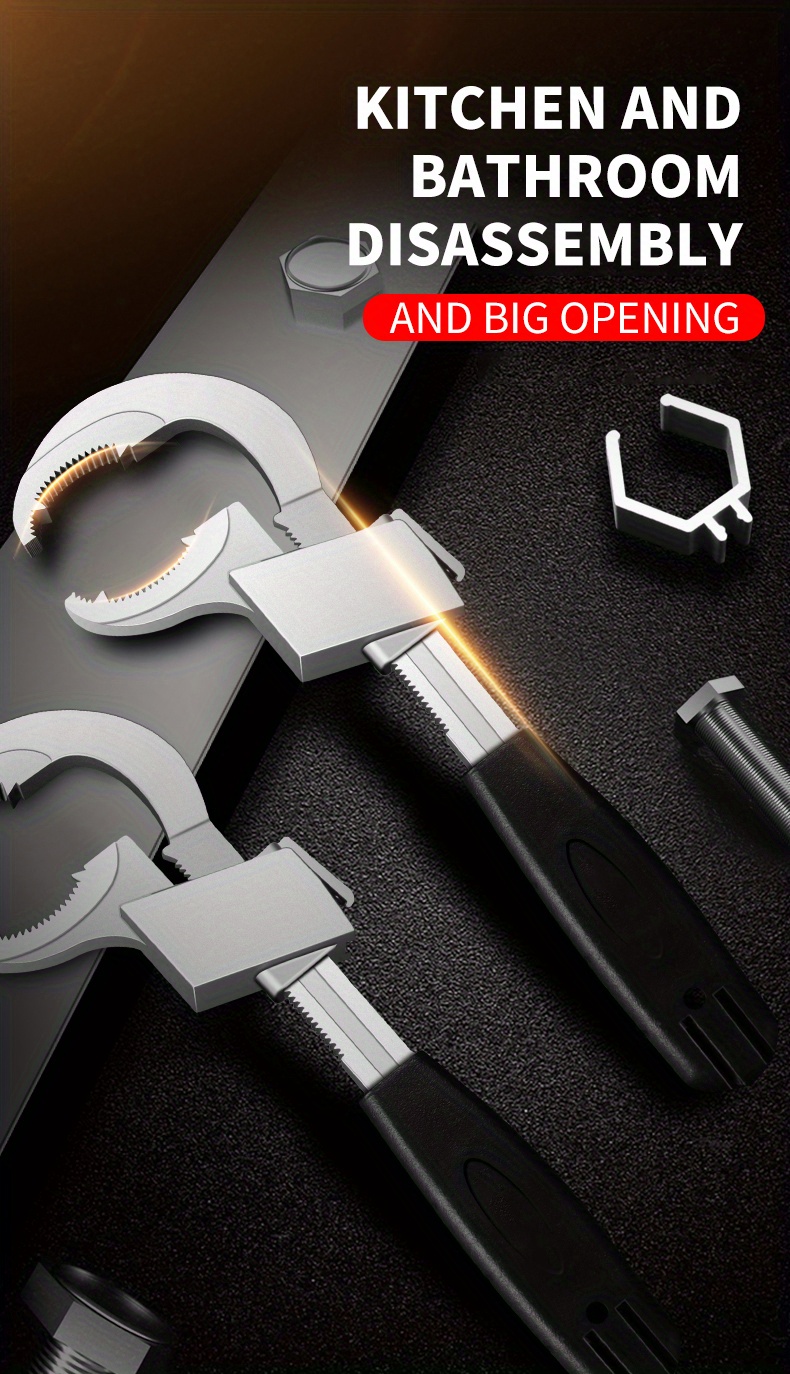 adjustable wrench: plumbing maintenance tool - Temu Australia