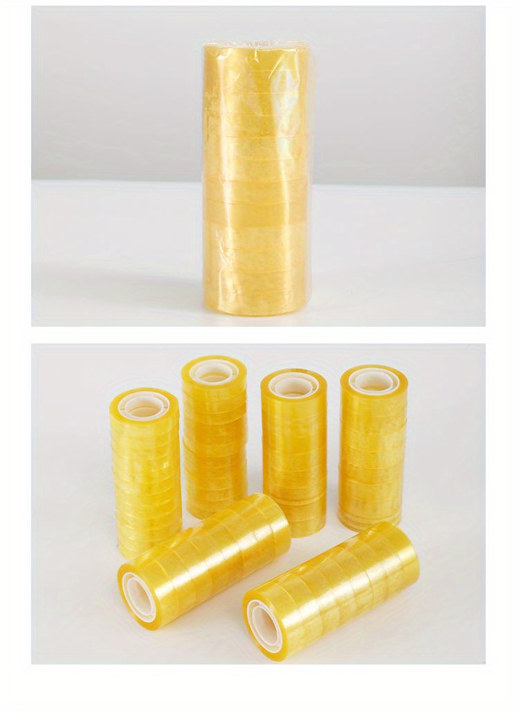 Strong Transparent Tape Sealing Packaging Hand Tearing - Temu United
