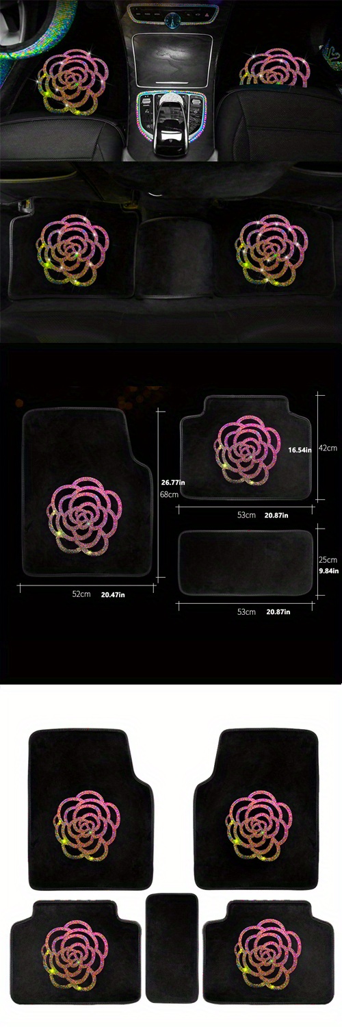 1set s Pattern Mat Universal Size Car Accessories - Automotive - Temu ...