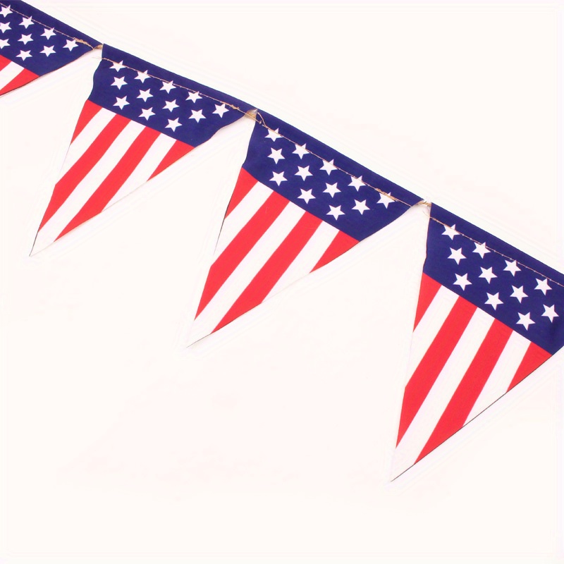 Independence Day National Day Party Decoration Pull Flag Usa - Temu