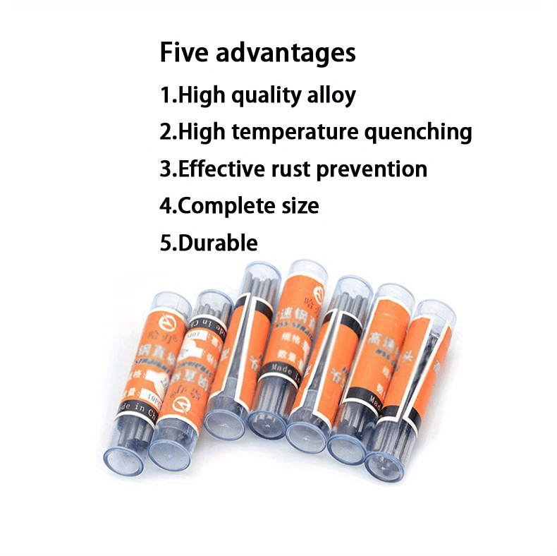 High Speed Steel Drill Bit Set Perfect Rotary Tool Straight - Temu