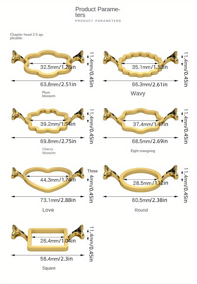Round Flower Wax Seal Stamp Ring Stamp Ring Shape Holder - Temu