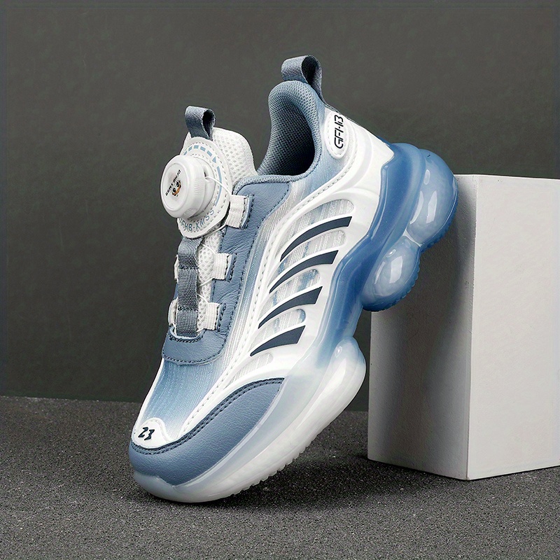 Boys Rotary Button Running Shoes Lightweight Comfy Outdoor - Temu ...