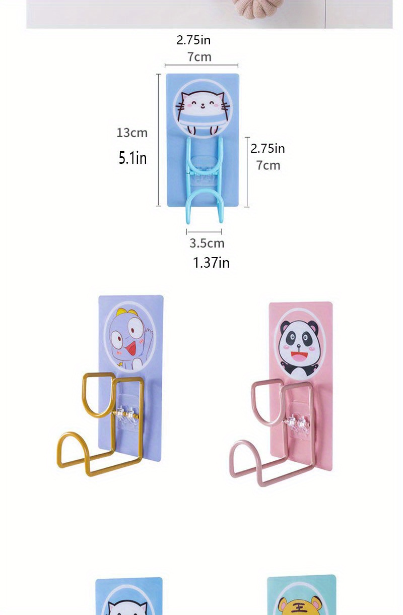 Punch-free Washbasin Rack, Creative Strong Paste Seamless Hook ...