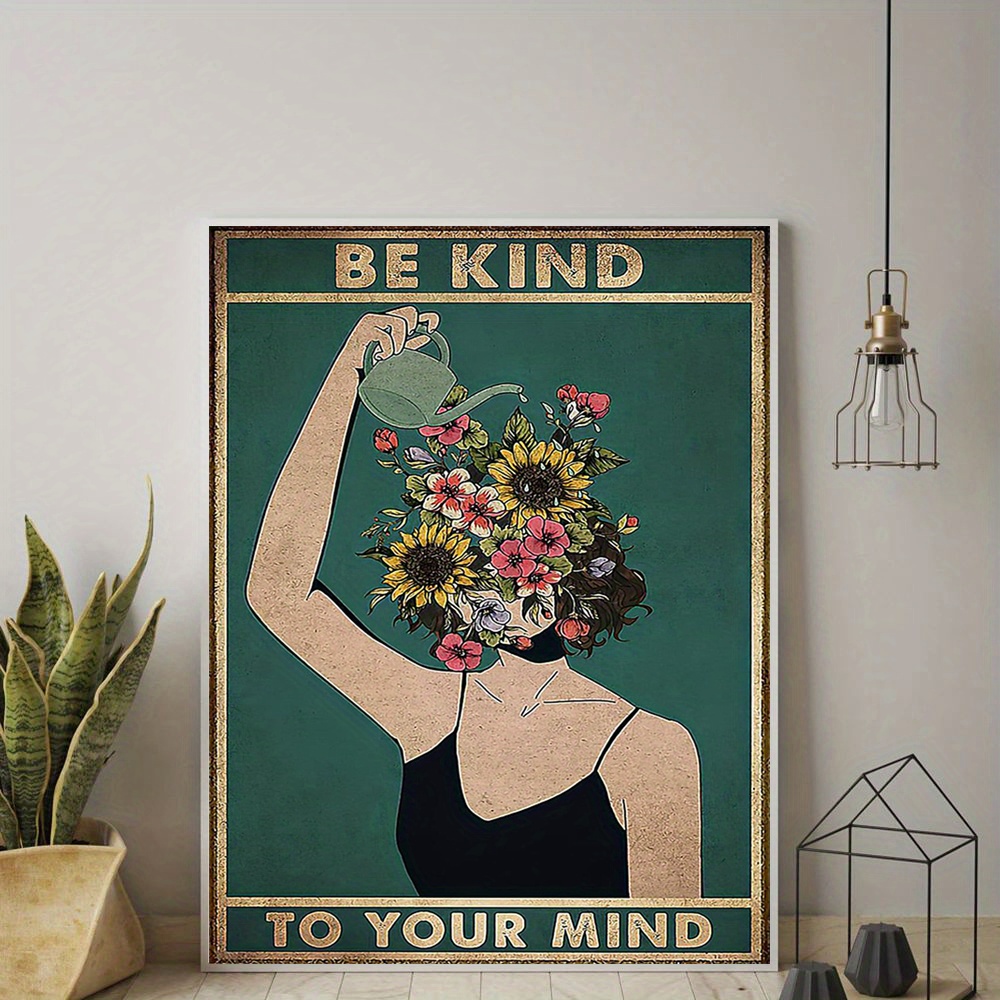 Wall Poster Wall Canvas Canvas Painting Mural Plant - Temu Ireland