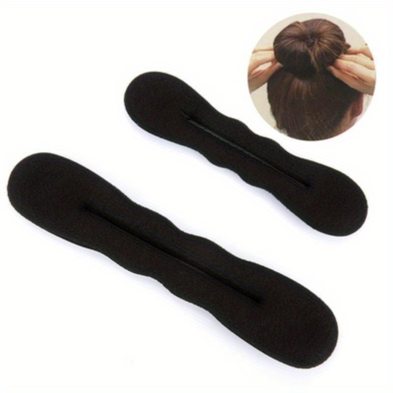 2pcs bun maker minimalist foam sponge hair band - Temu Germany