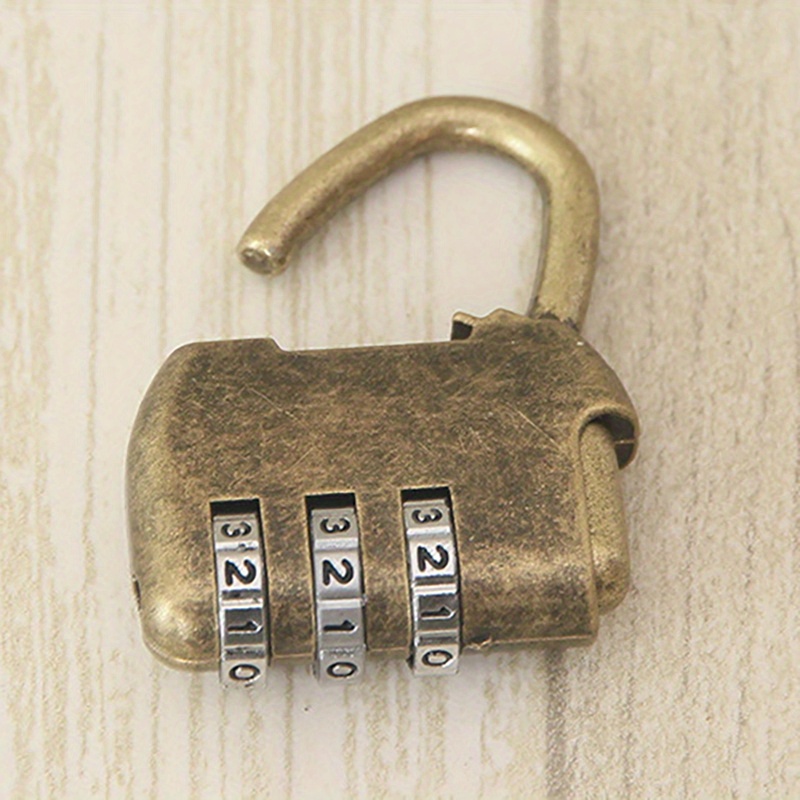 1pcs Old Style Antique Horizontal Open Jewelry Wooden Box Ancient Lock ...