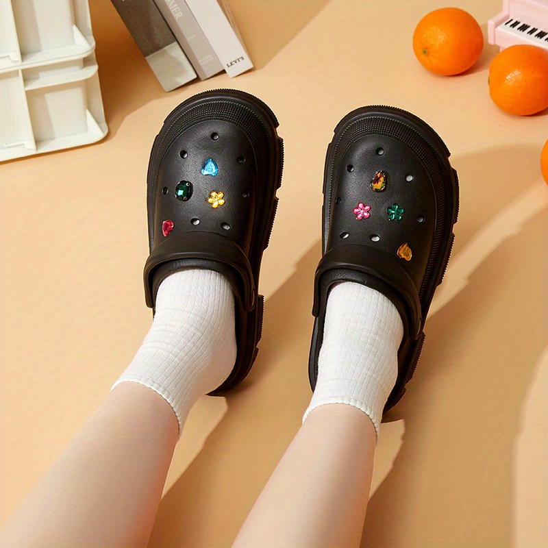 women's cute hole shoes breathable round toe ankle strap - Temu Canada
