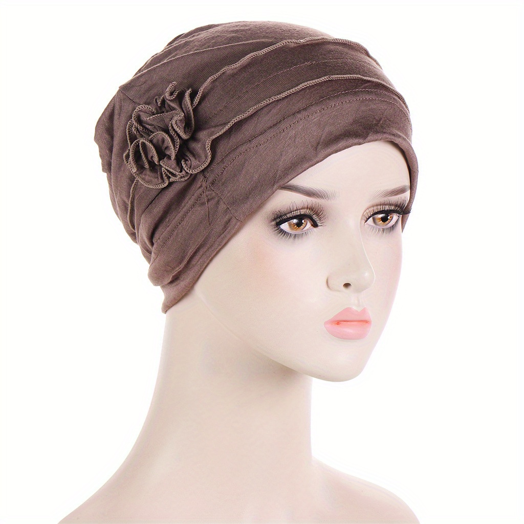 Women's Ruffle Pleated Breathable Turban: Perfect Ear - Temu Denmark