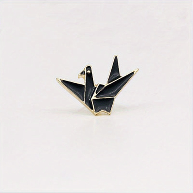 Crane Shape Brooch Pin Badge Clothes Collar Pin Bag Badge - Temu United ...