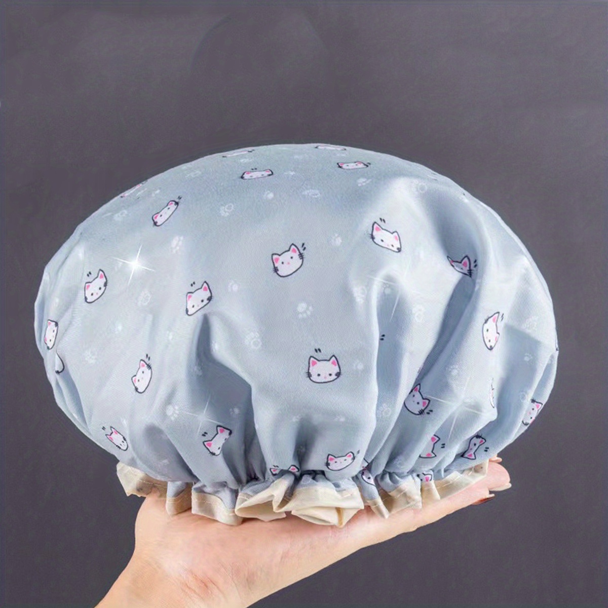 Double layer Shower Women's Waterproof Bath Smoke - Temu