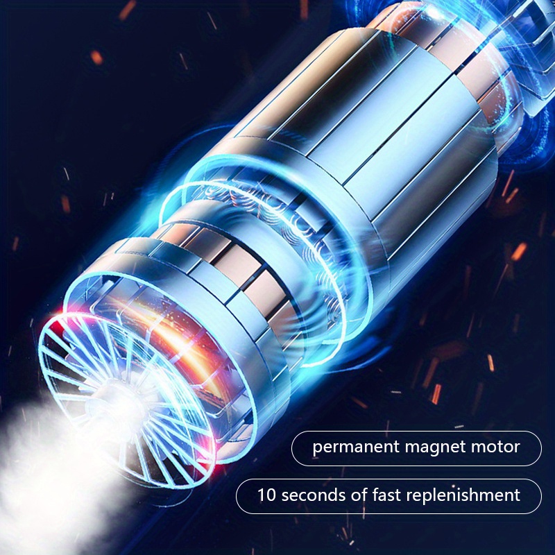 Car Wireless Air Pump Digital Display Portable Car Electric Charging ...