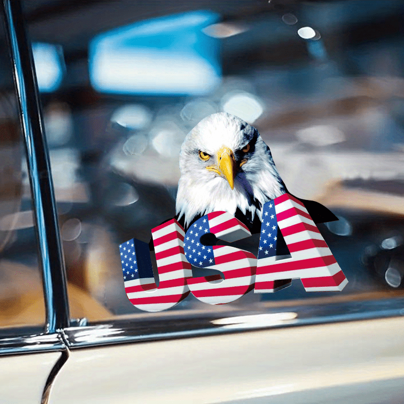 reflective car sticker cartoon motorcycle window - {region_name}