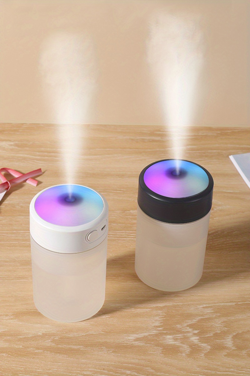Usb Colorful Air Humidifier Bedroom Office Small Water - Temu Australia