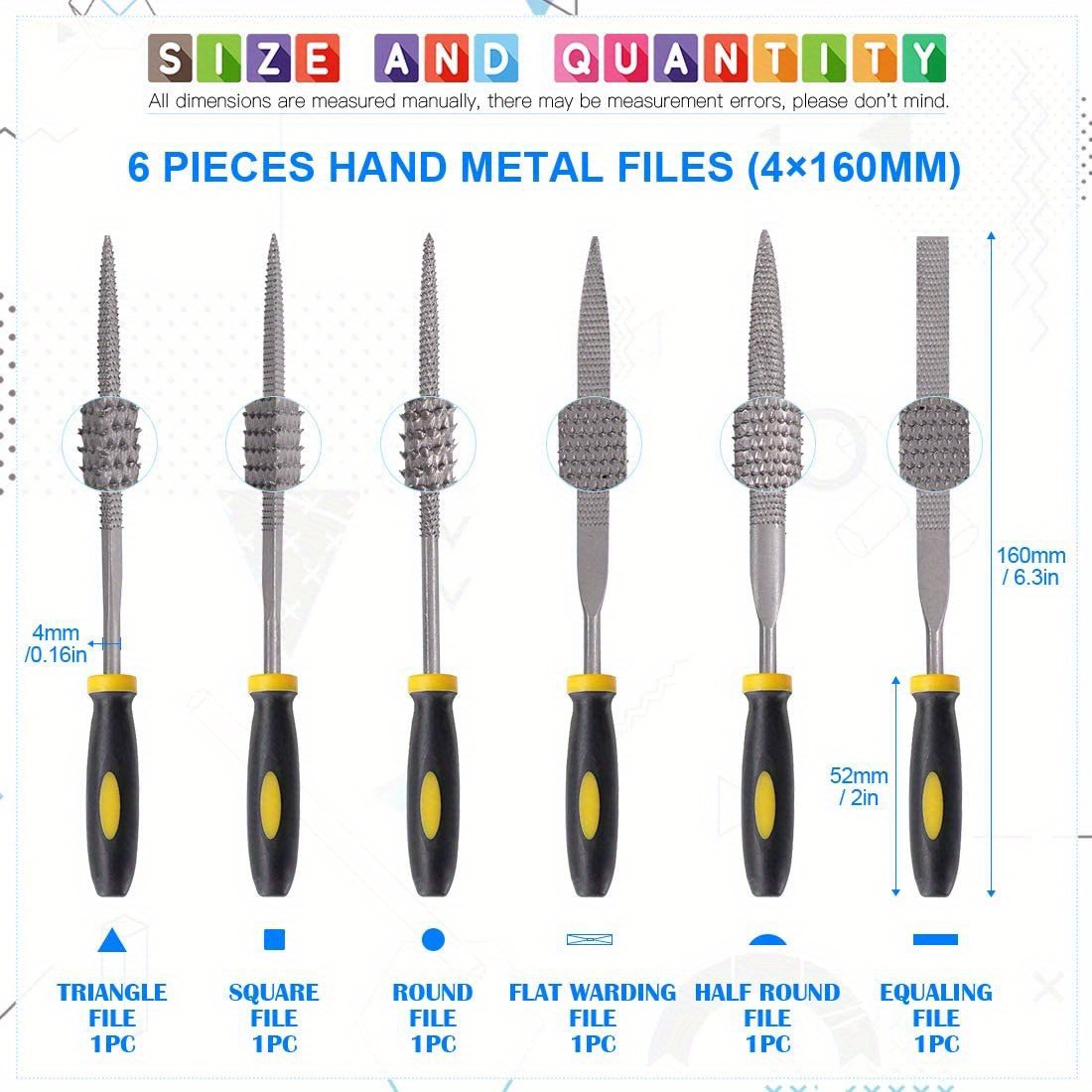 Steel File Set Wooden File Wood Metal Plastic - Temu Portugal