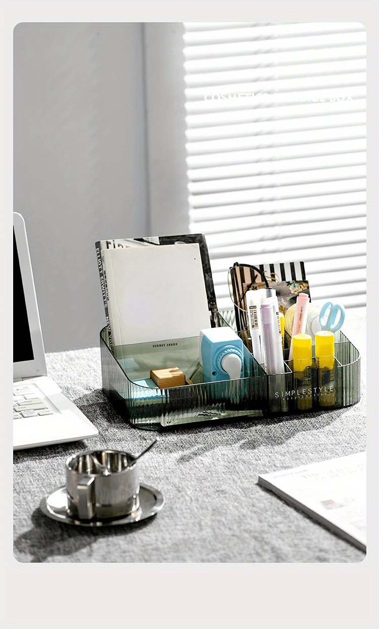 Cosmetics Desktop Finishing Storage Box Lipstick Skin Care - Temu Australia