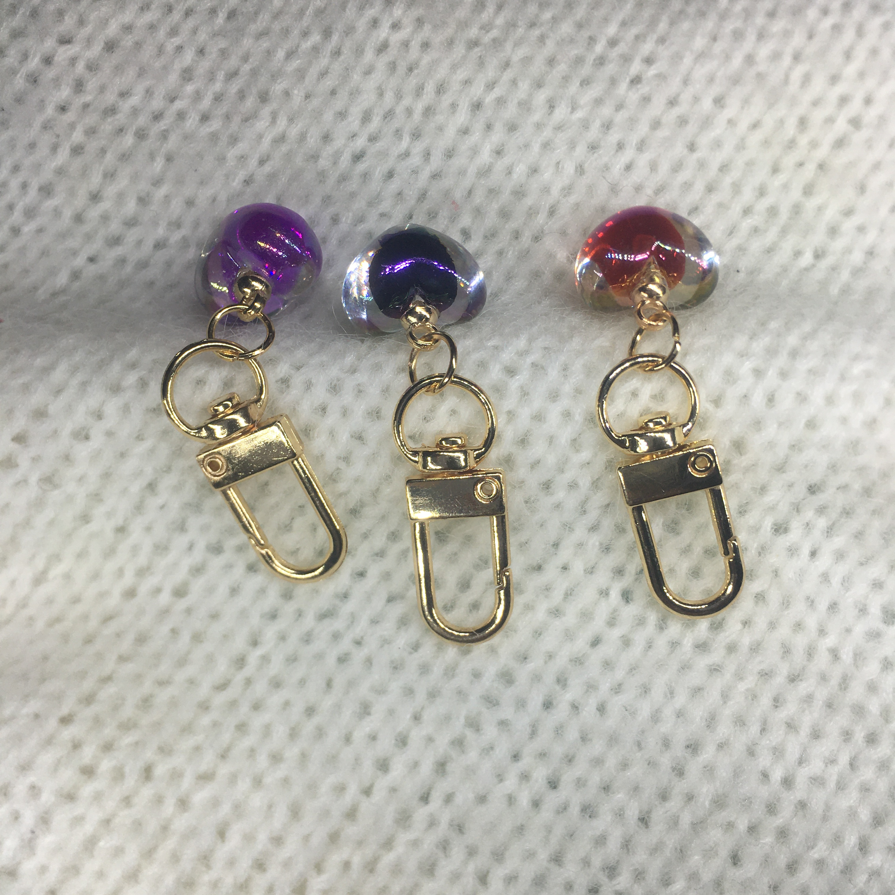 Heart Charm Keychain Minimalist Key Ring Customizable Bag - Temu Australia