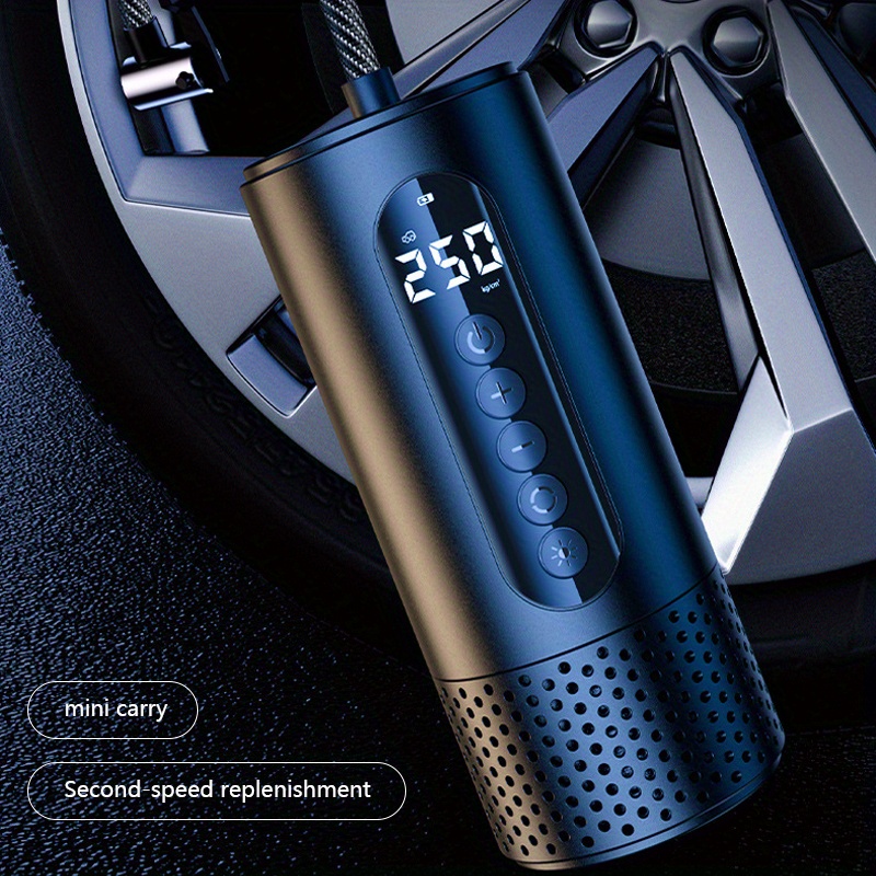 Car Wireless Air Pump Digital Display Portable Car Electric Charging ...