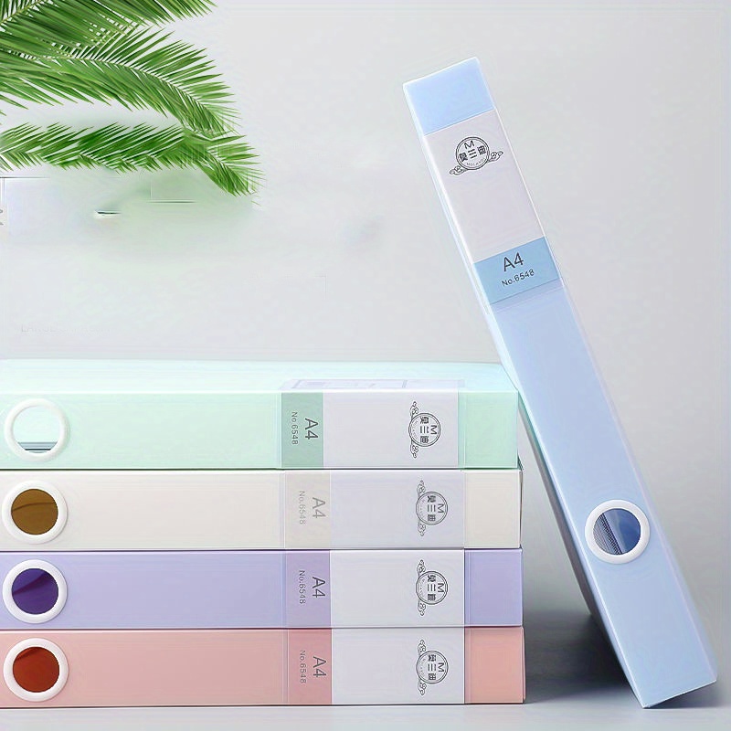 A4 Filing Box File Bag Organizer Data Book Document Large - Temu