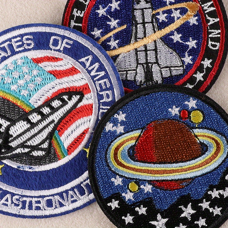 rocket embroidery badge clothing repair - Temu Canada
