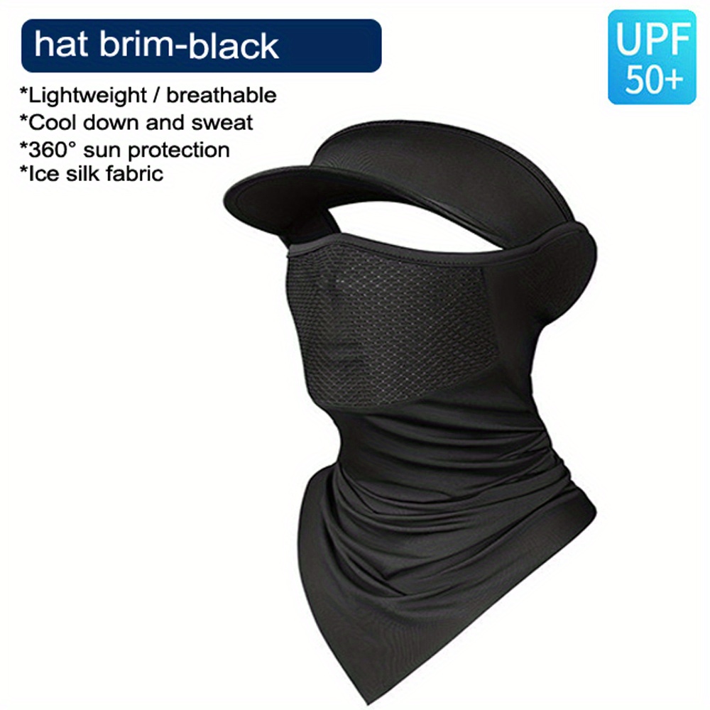 Stay Cool Protected Summer Ice Silk Sunscreen Riding Mask! - Temu ...