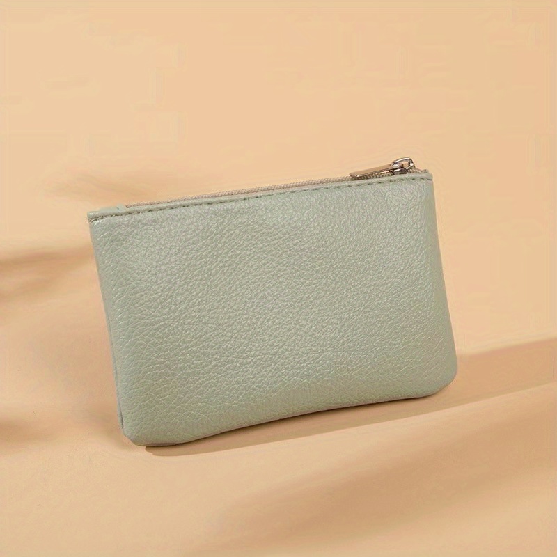 Mini Simple Coin Purse Zipper Minimalist Clutch Purse - Temu Netherlands