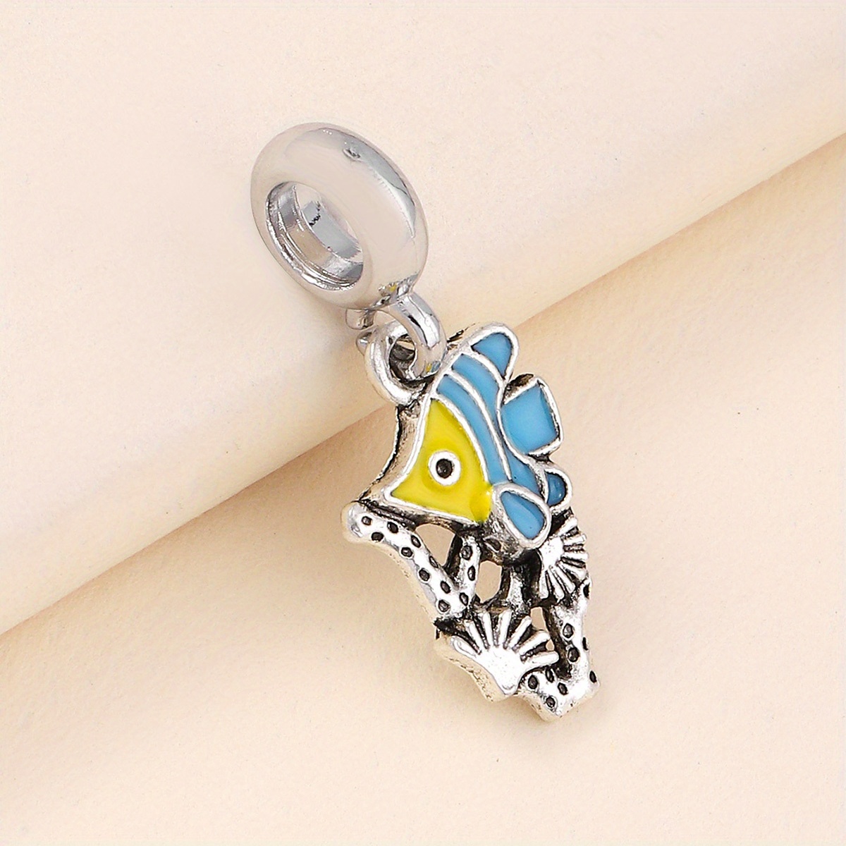 1pc Unique Zinc Alloy Pendants Undersea World Fish Pendant Marine Style ...
