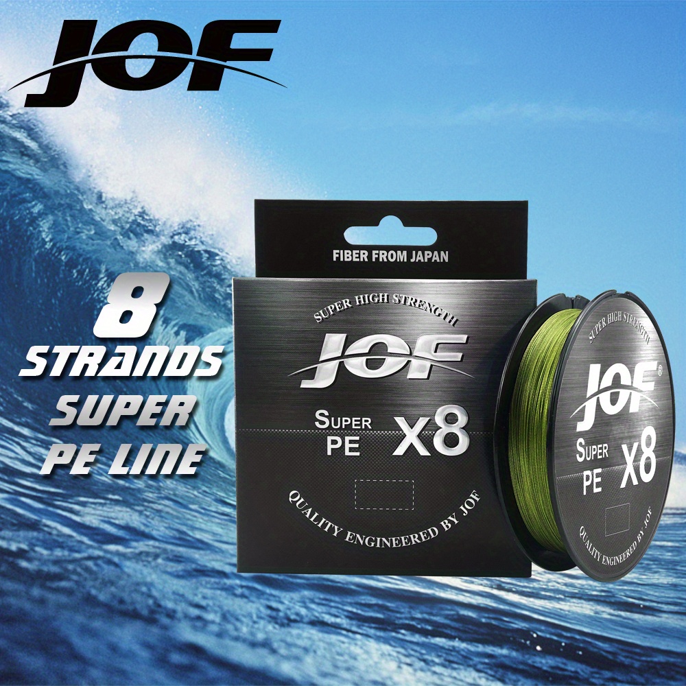 Pe Solid Color Fishing Line 8 Strands Wear resistant Fishing - Temu Norway