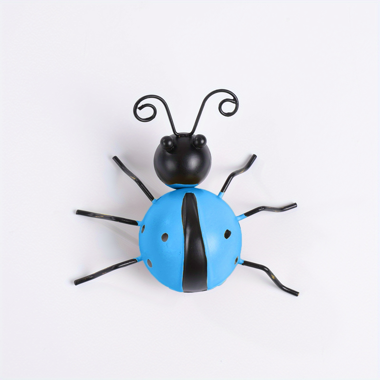 Beautiful Metal Ladybug Statue - Perfect Garden Art Sculpture For ...