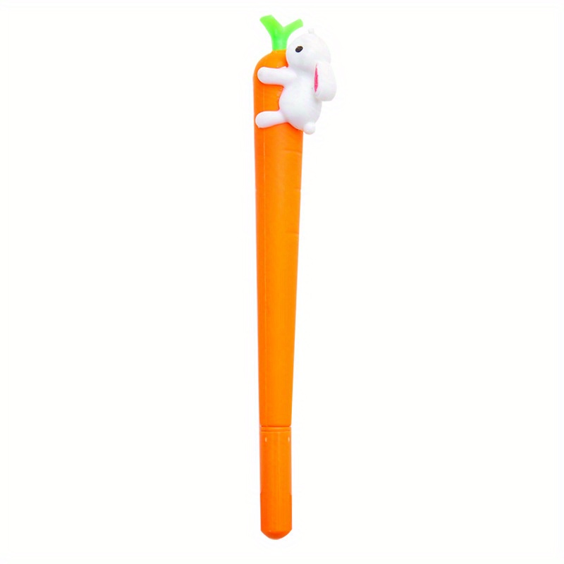 Easter Rabbit Carrot Gel Pen Cartoon Colorful Soft - Temu Norway