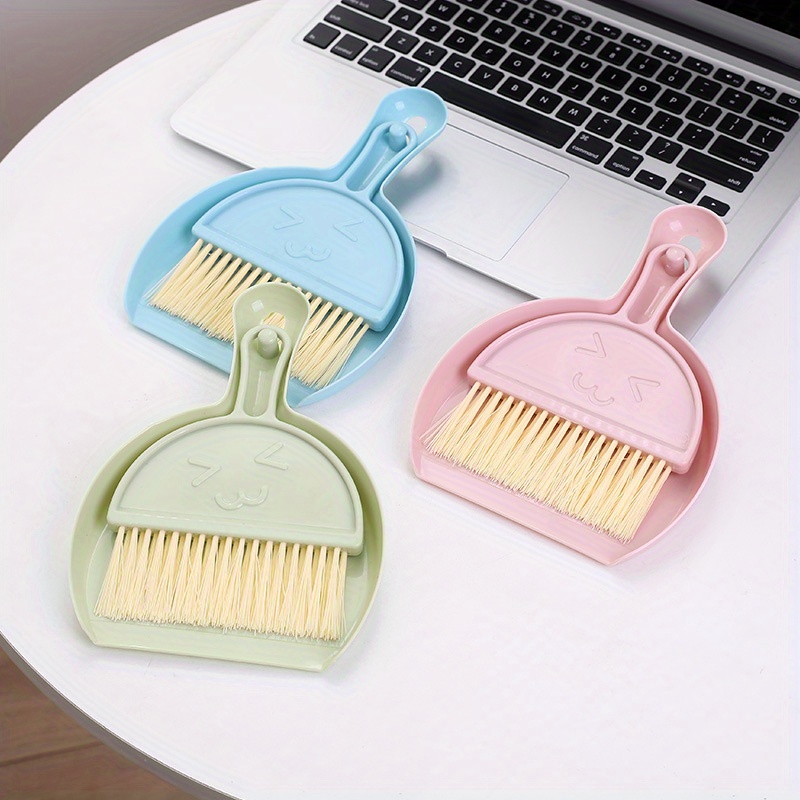 Home Desktop Mini Mop Kids Small Mop Dustpan Set Keyboard - Temu Ireland
