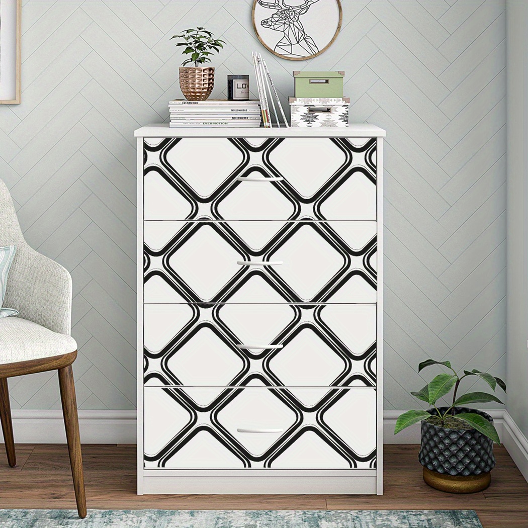 Simple Cross Line Pattern Stair Riser Decals Peel Stick - Temu