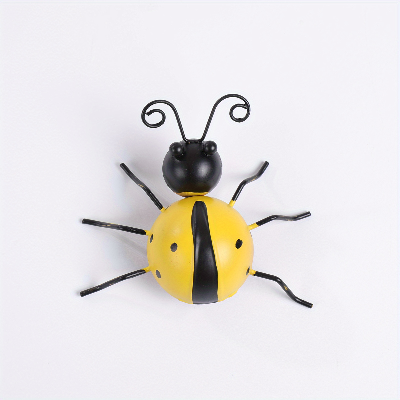 Beautiful Metal Ladybug Statue - Perfect Garden Art Sculpture For ...