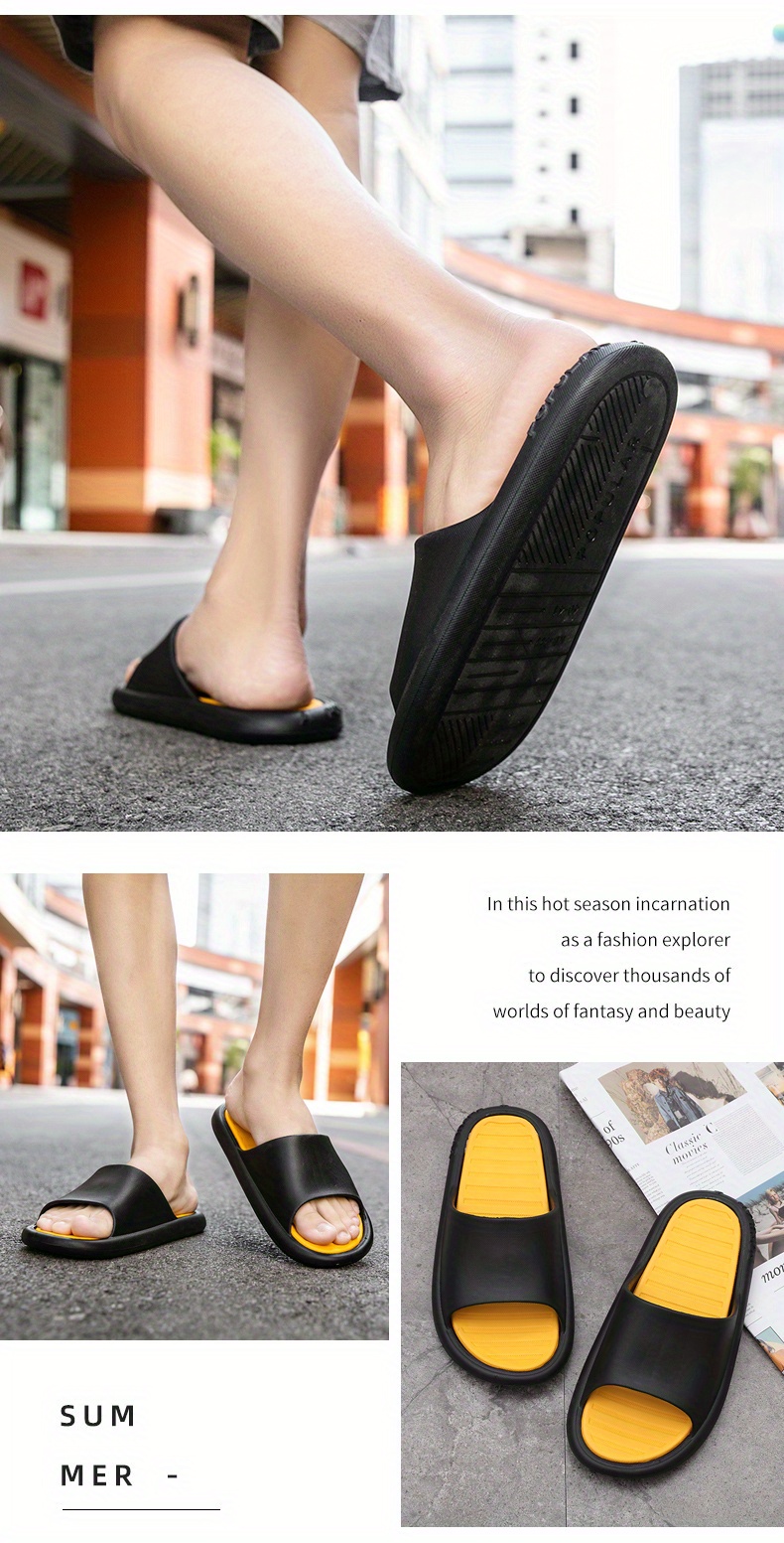 Mens Trendy Eva Slides With Assorted Colors Casual Walking - Temu Australia