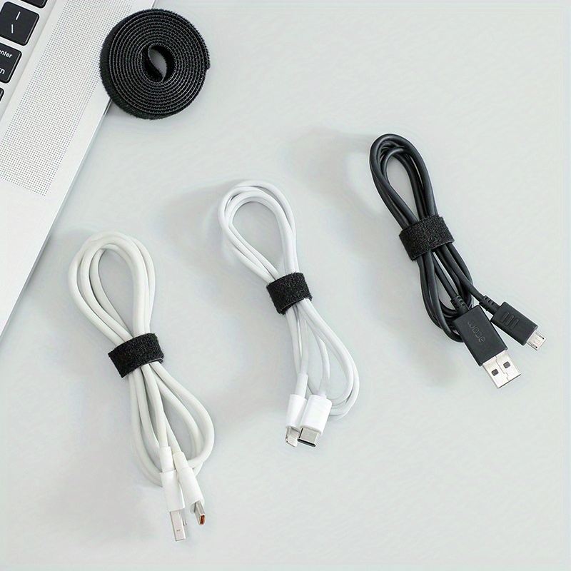 Plain Cable Tie Black Hook Loop Fastener Cable Strap Nylon - Temu Canada
