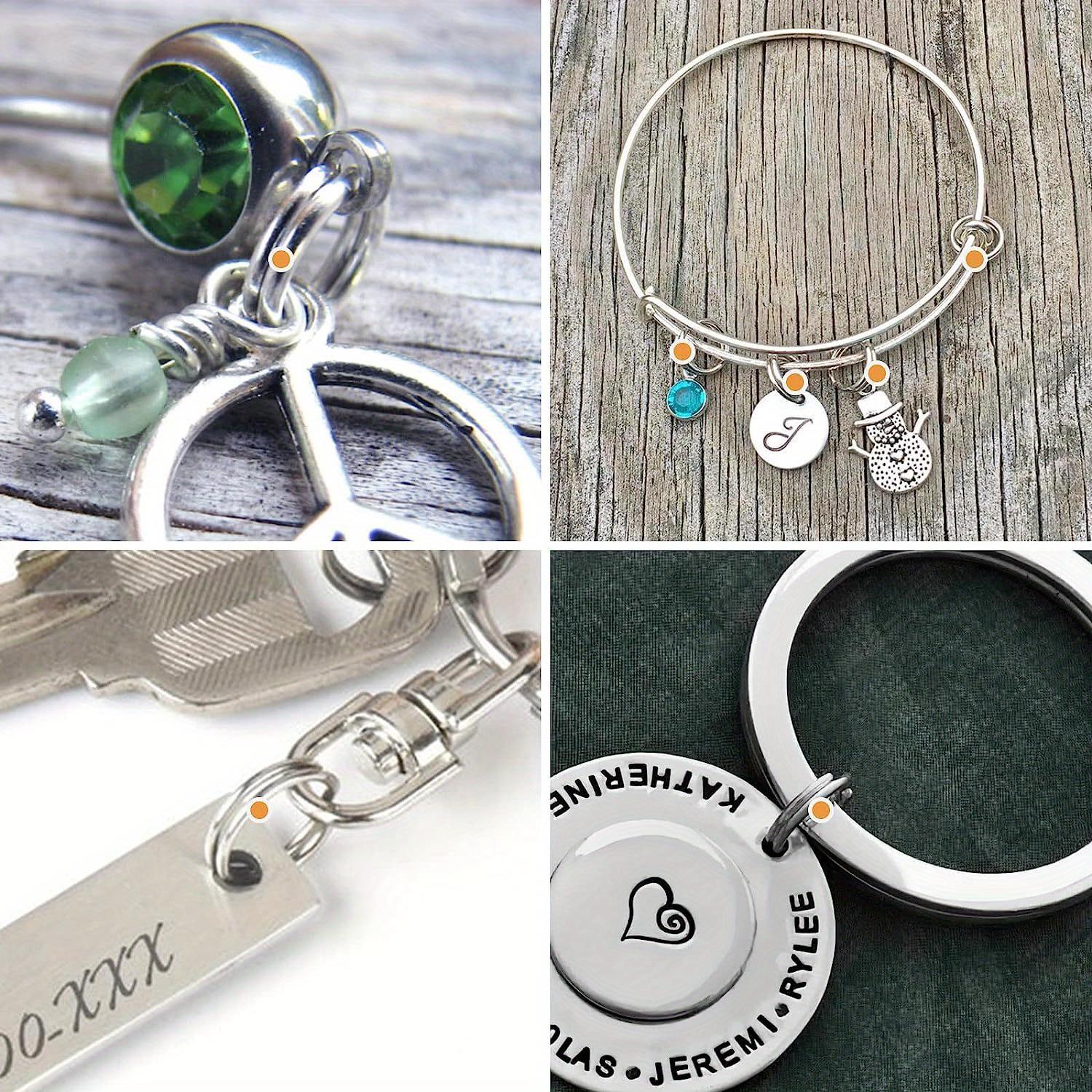 Silvery Mini Split Rings Jump Ring Small Key - Temu Australia