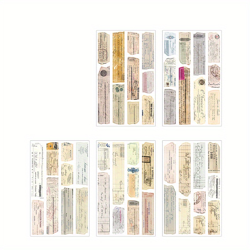 vintage paper sticker supplies journaling - Temu Australia