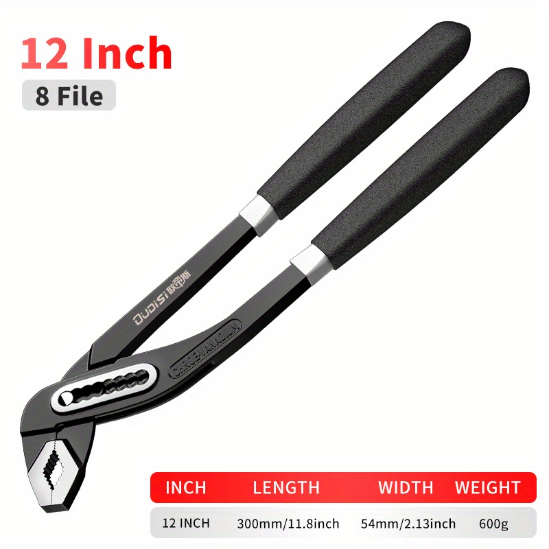 Straight Jaw Tongue Pliers Water Pump Pliers - Temu Portugal