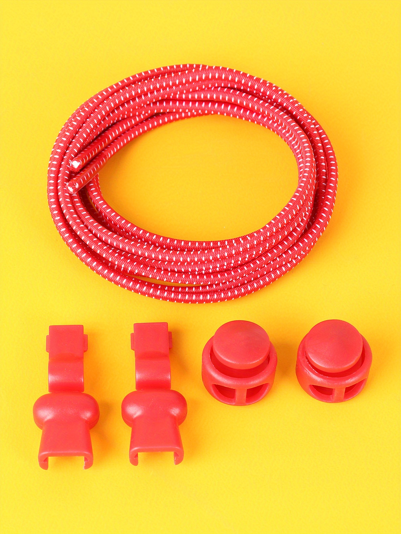 Free Tie Big Red Shoelaces Stretch Rope Fixer Free - Temu Norway