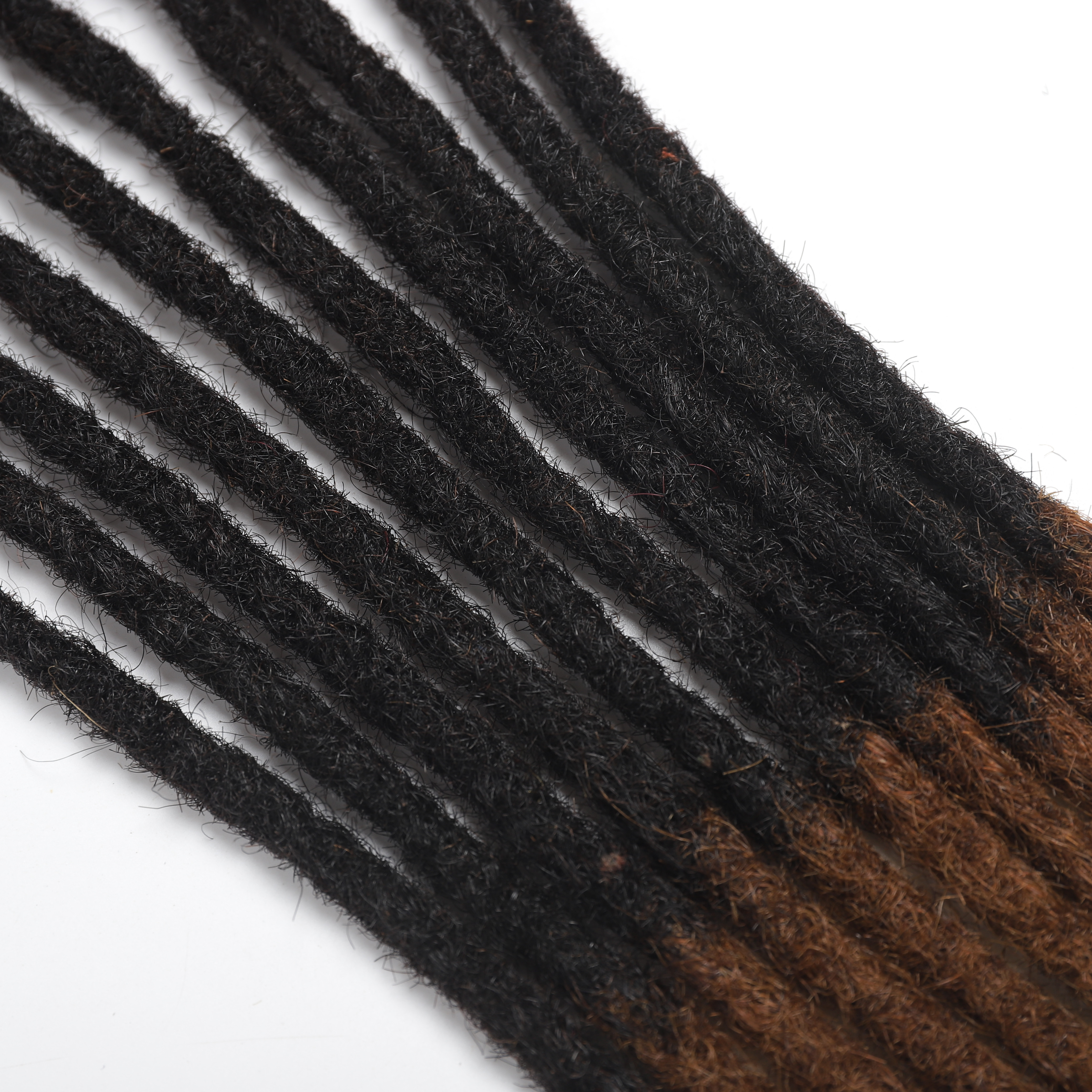 100% Real Human Hair Dreadlock Extensions Man/women Full - Temu