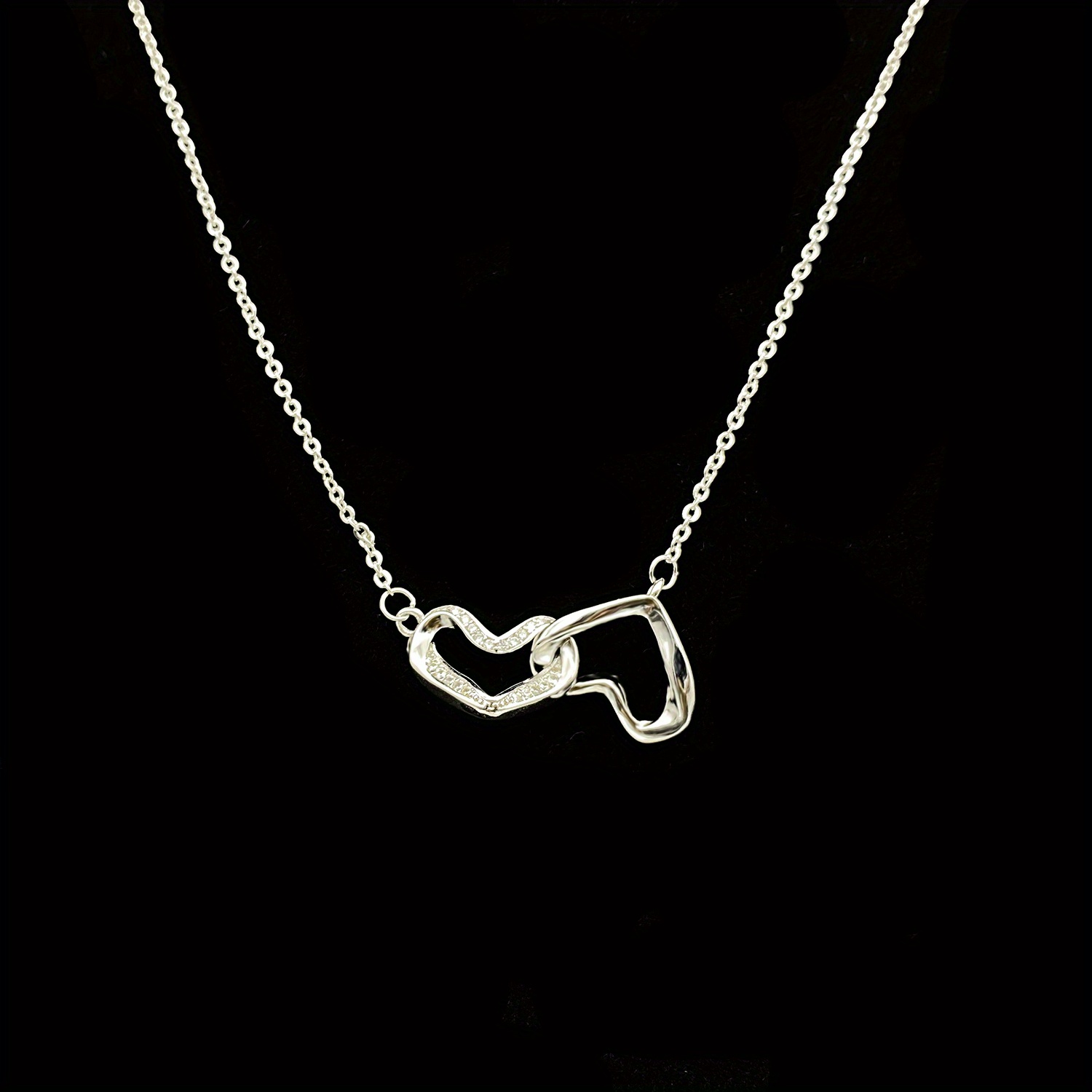 Children's I Love You Necklace Heart Necklace Star Pendant Clavicle ...