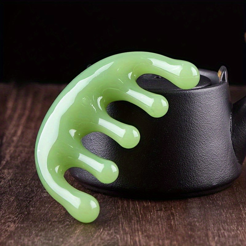 Amber Wide Toothed Massage Comb Spa Scalp Massage Hair Care - Temu Cyprus