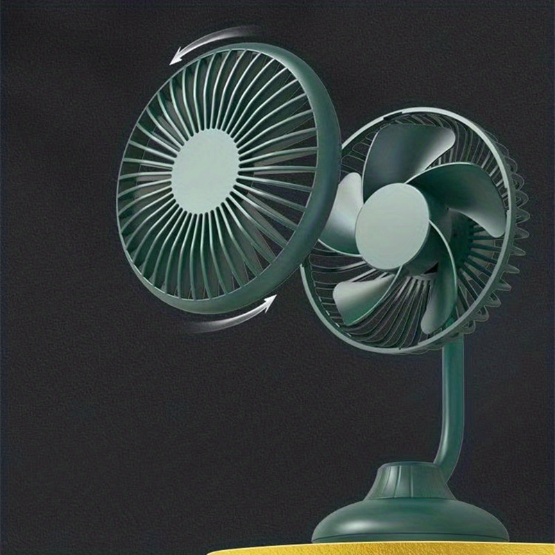 Stay Cool Anywhere Portable Usb Fan 3 Speeds Strong Wind - Temu