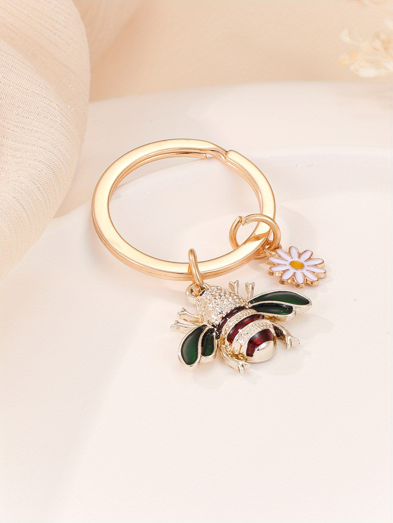 Cartoon Keychain Cute Animal Key Ring Purse Bag - Temu New Zealand