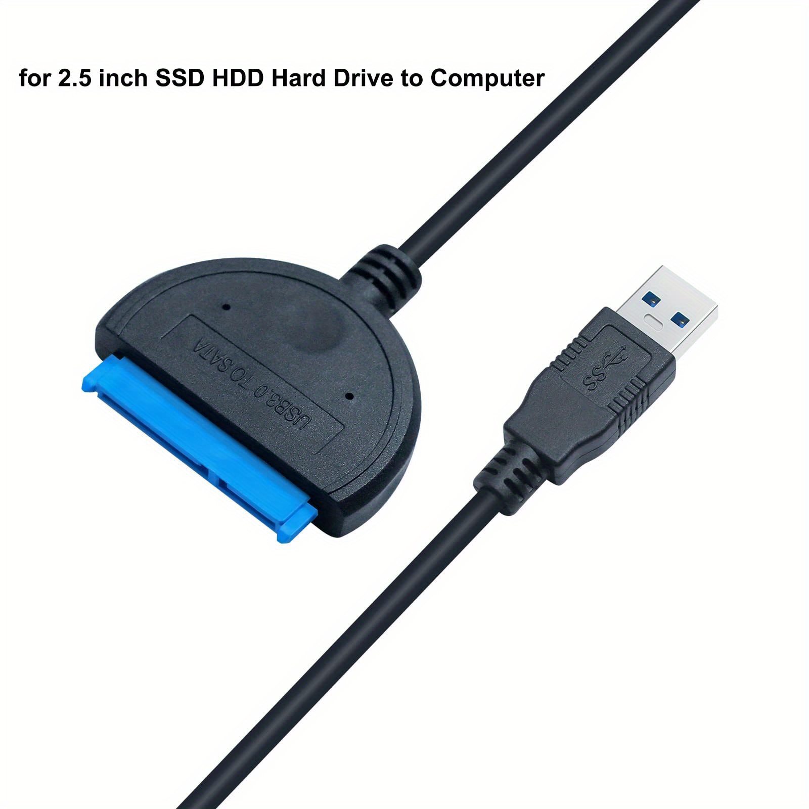 Sata To Usb Cable Usb 3 0 To 2 5 Sata Iii Hard Drive Adapter External ...