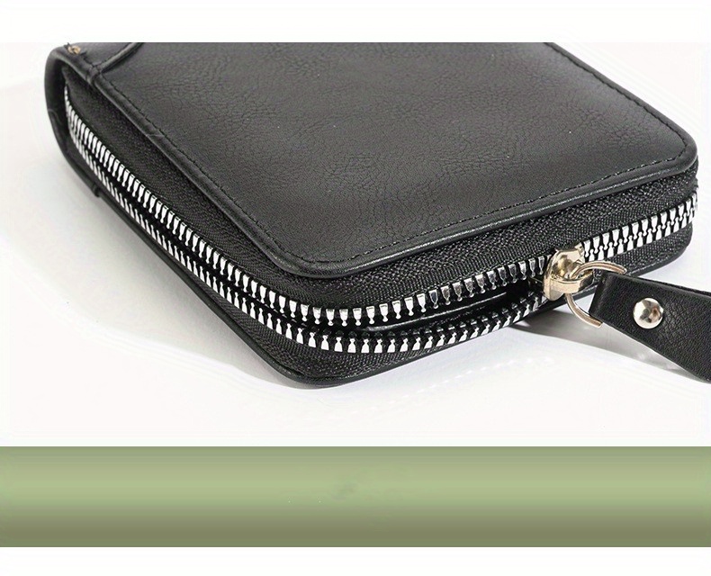 rfid anti theft brush mens wallet mens change wallet horizontal multi ...