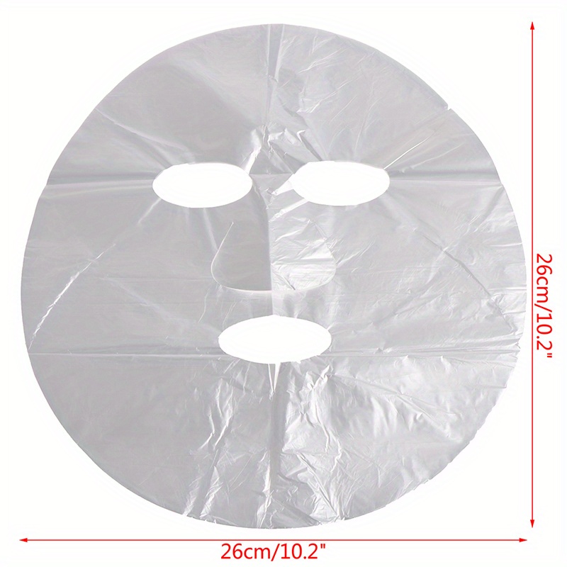 200 Pcs Face Mask Sheet Diy Face Mask Disposable Preservative Film ...