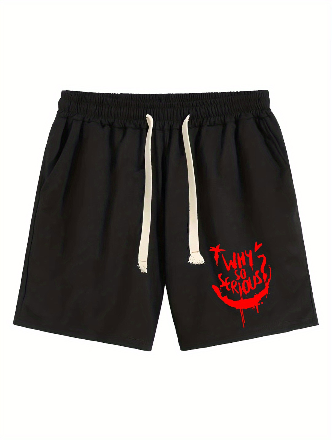 " Serious" Pattern Casual Various Colors Slightly Stretch - Temu ...